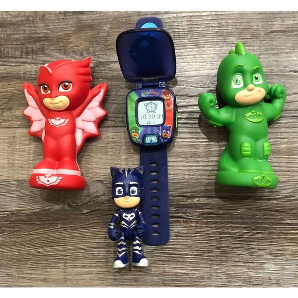 pj masks | Other | Pj Masks Learning Digital Watch Toys Lot Catboy ...